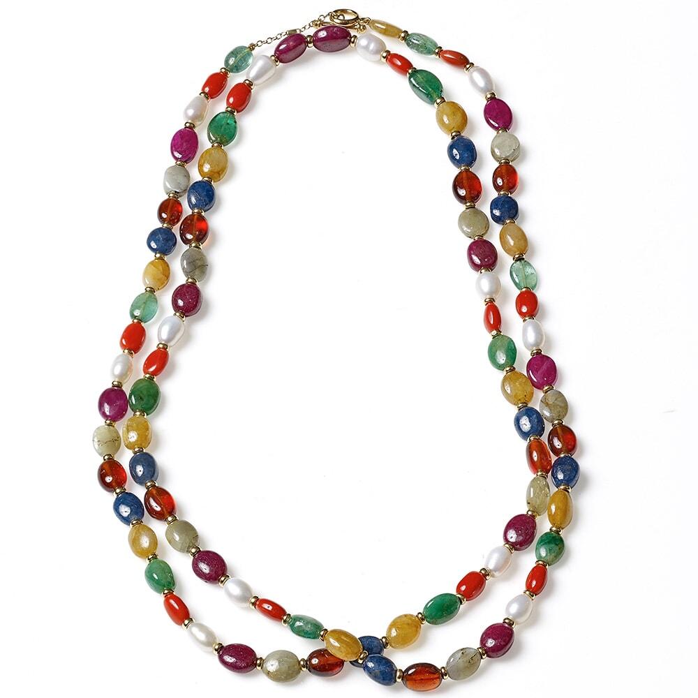 Navaratna mala in gold price store